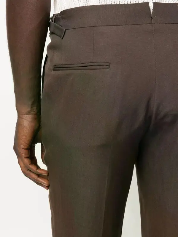 Zegna Mid-rise Tapered Trousers