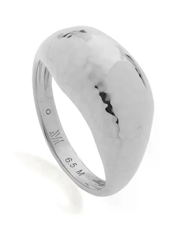 Monica Vinader Dea Domed Ring - Silver