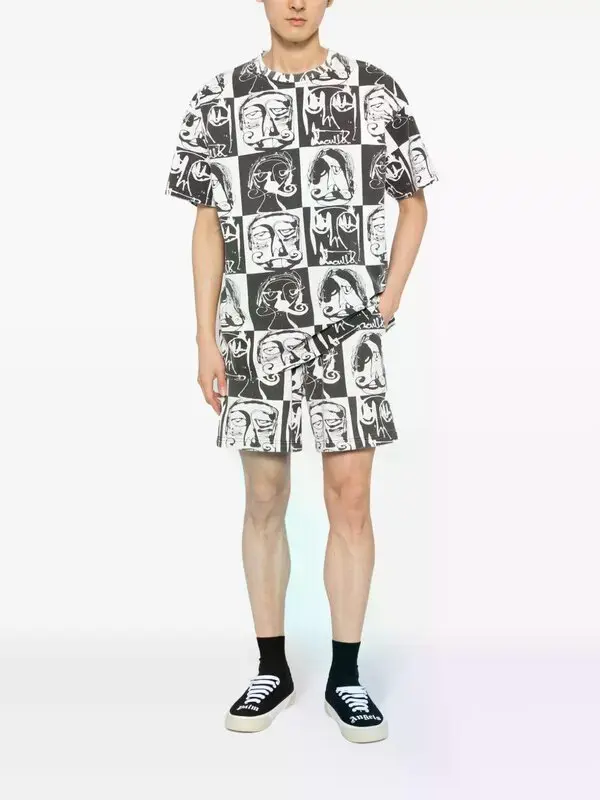 HACULLA. Graphic Print Track Shorts
