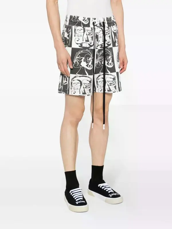 HACULLA. Graphic Print Track Shorts