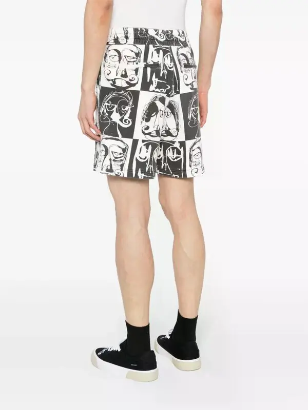 HACULLA. Graphic Print Track Shorts