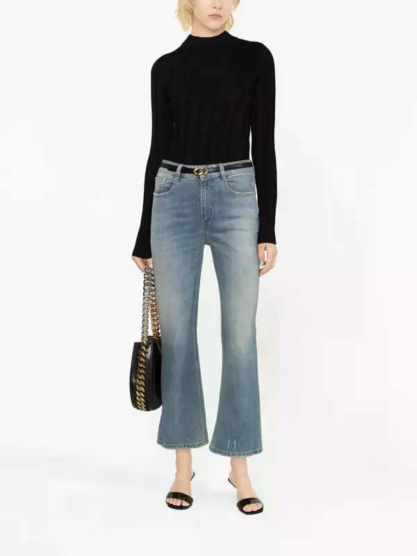 Stella McCartney Stonewashed Bootcut Jeans