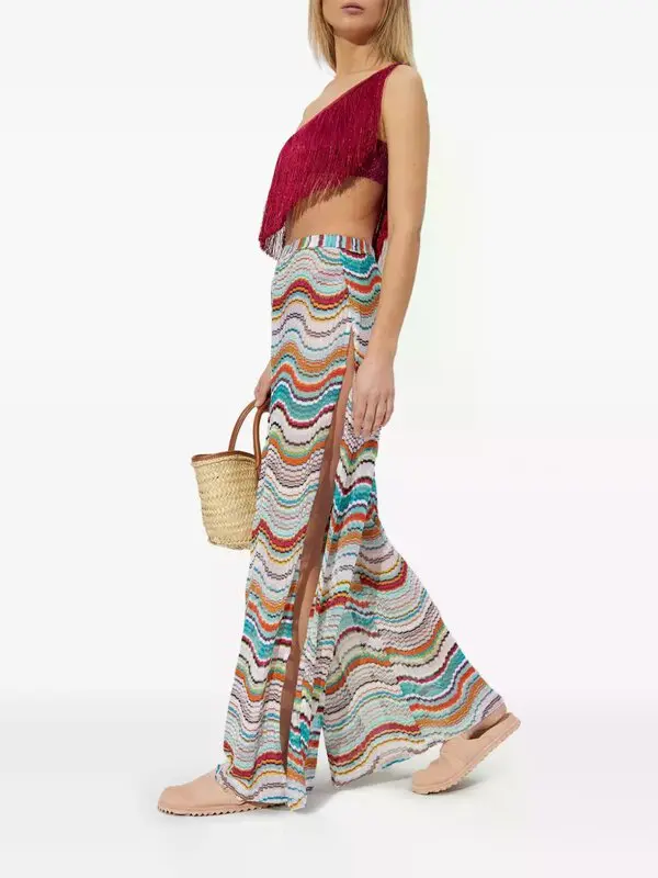 Missoni High-waisted Wide-leg Trousers
