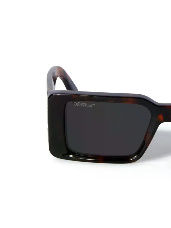 Off-White Milano Tortoiseshell-effect Tinted Sunglasses - Brown