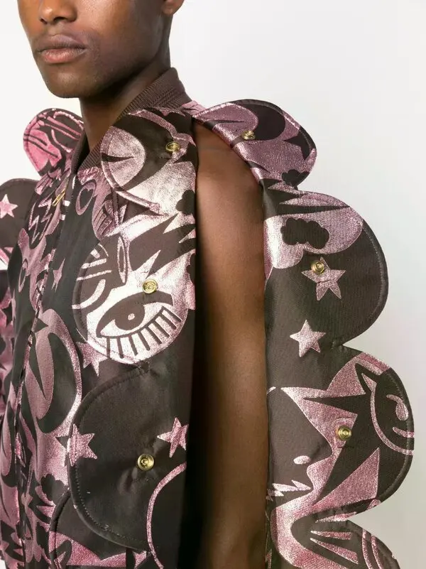WALTER VAN BEIRENDONCK Wings Oversized Bomber Jacket