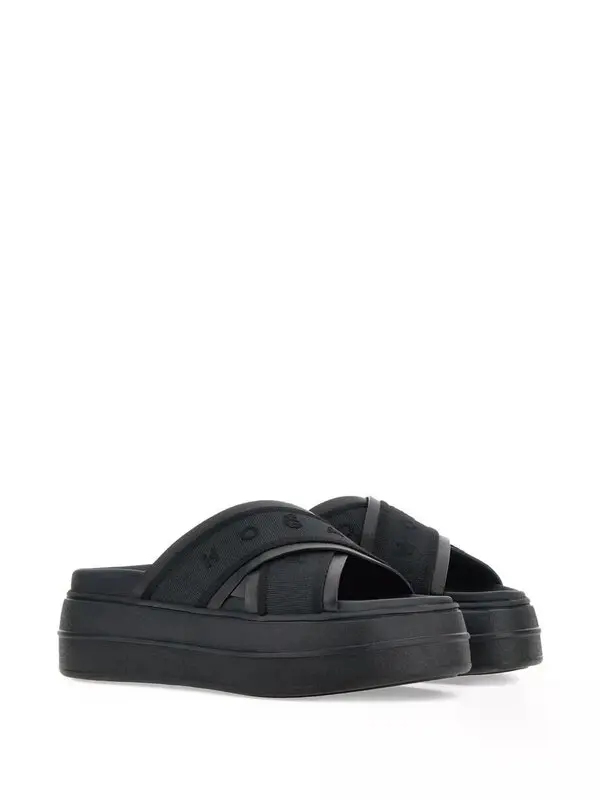 Hogan 60mm Skyscraper Slides - Black