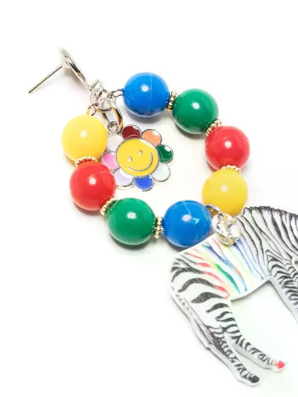 AMIR SLAMA Zebra Pendant Earrings