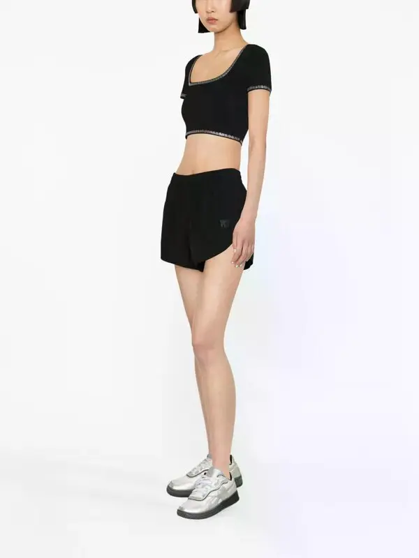 Alexander Wang Marathon Logo-print Track Shorts