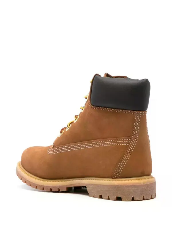 Timberland Premium 6-inch Waterproof Combat Boots - Brown