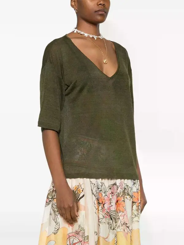 P.a.r.o.s.h Fine-knit Blouse
