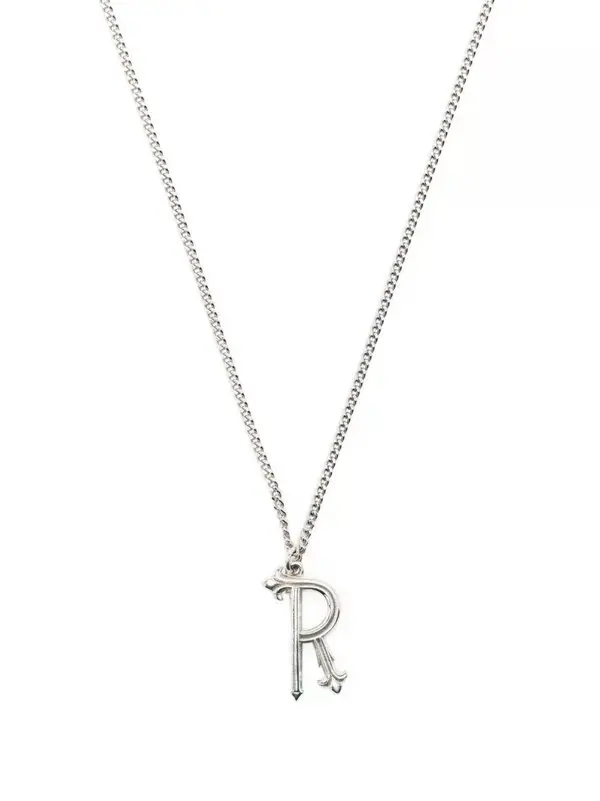 Emanuele Bicocchi Statement Pendant Polished-finish Necklace - Silver