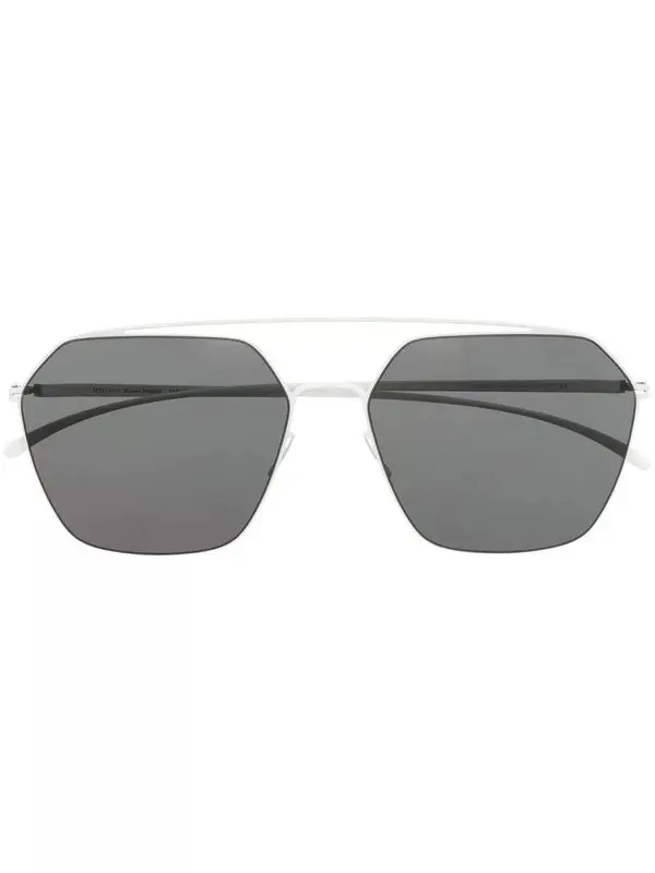 Mykita Tilla Geometric-frame Sunglasses - White