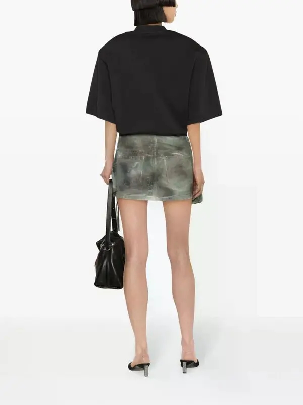 Attico Fay Camouflage-pattern Cargo Miniskirt