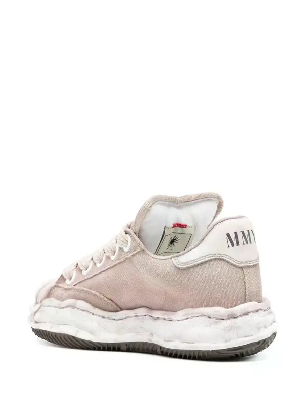 Mihara Yasuhiro Round Toe Trainer - Pink