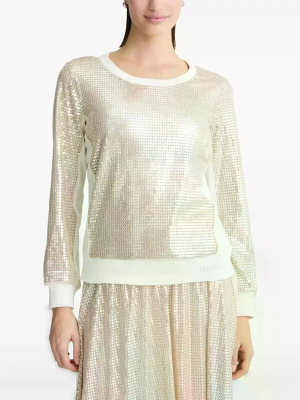 Liu Jo Sequin-embellished Sweatshirt