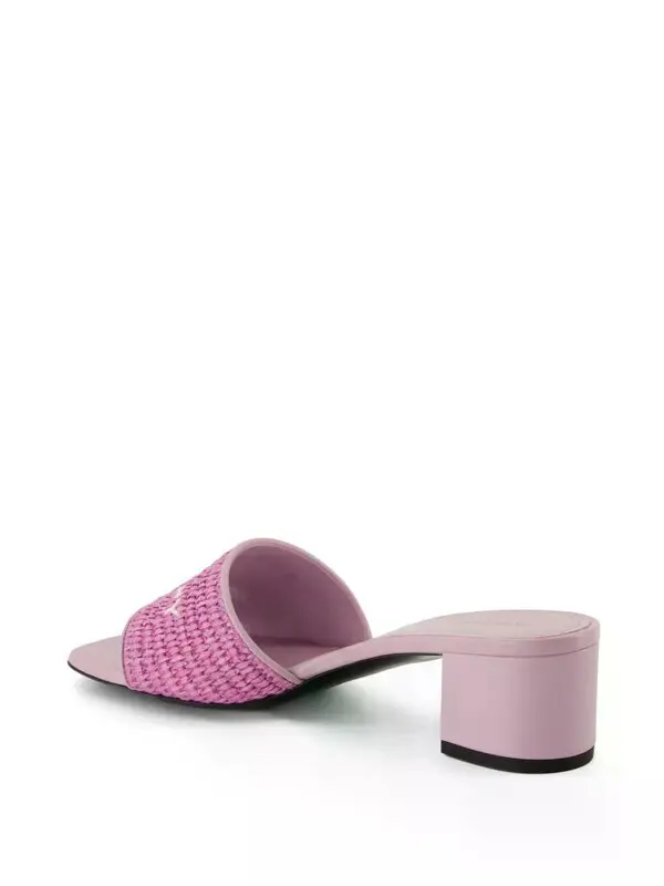 Givenchy 45mm 4g Raffia Sandals