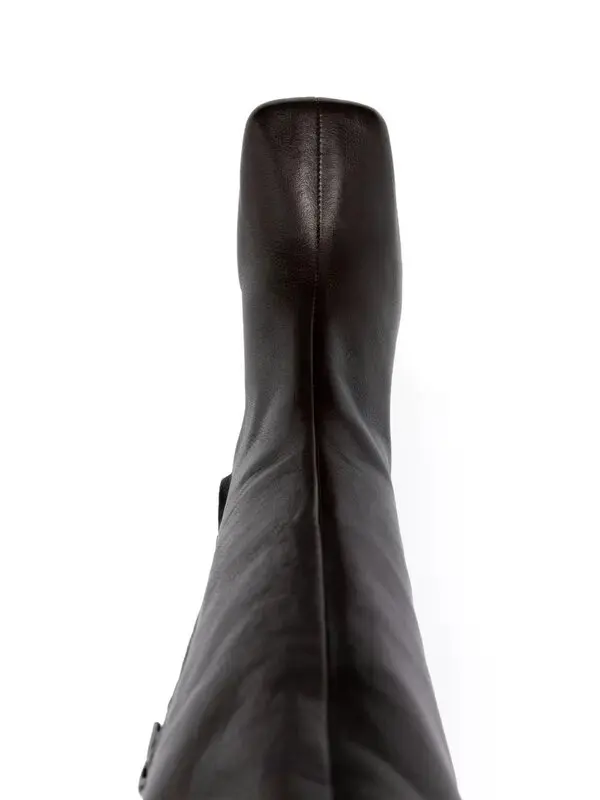 LEMAIRE 60mm Leather Thigh-high Boots