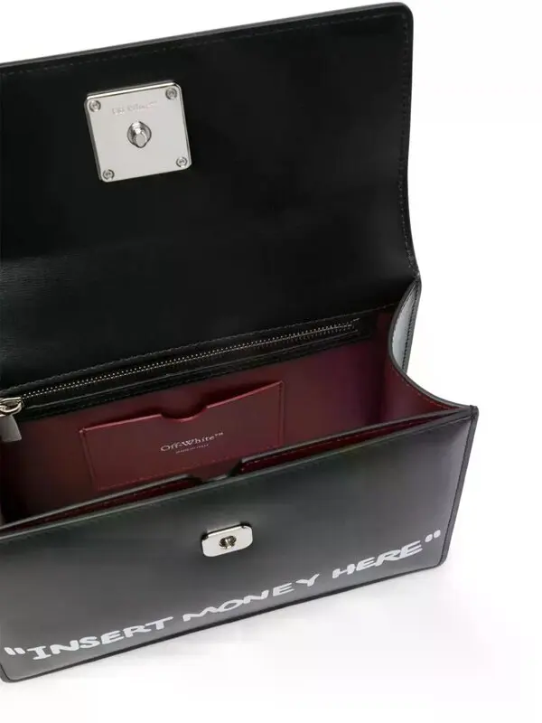 Off-White Jitney 1.4 Leather Tote Bag