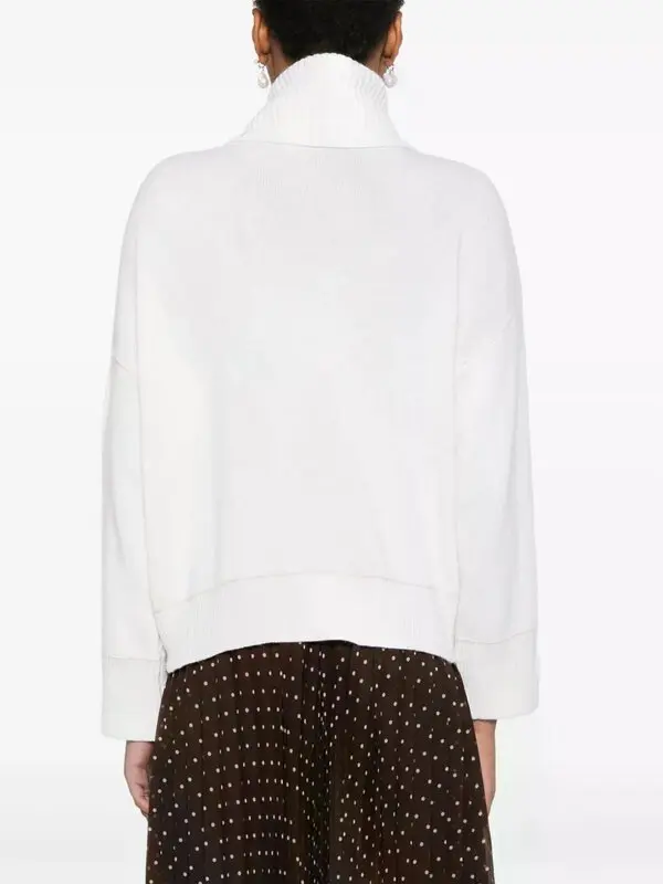 Pinko Logo-embroidered Sweater