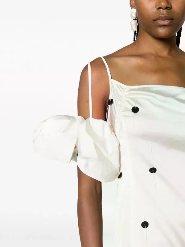 Jacquemus Polka-dot Midi Dress