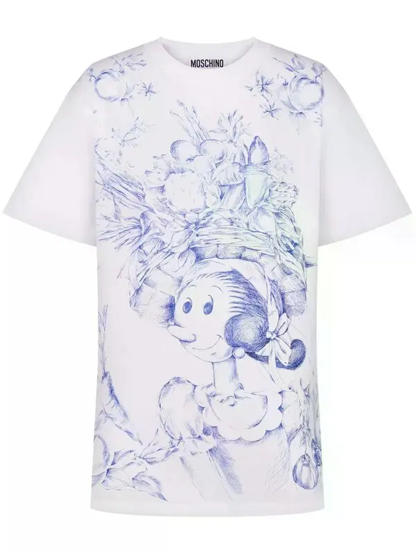 Moschino Cartoon-print T-shirt