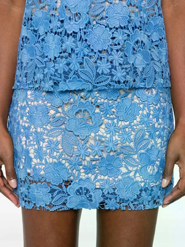 P.a.r.o.s.h Lace Mini Skirt
