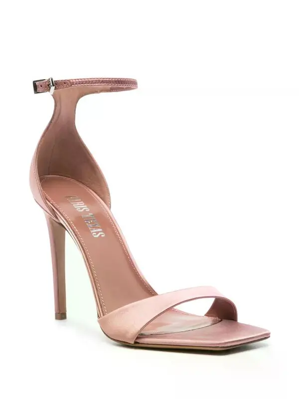 Paris Texas Stiletto 105mm Satin Sandals