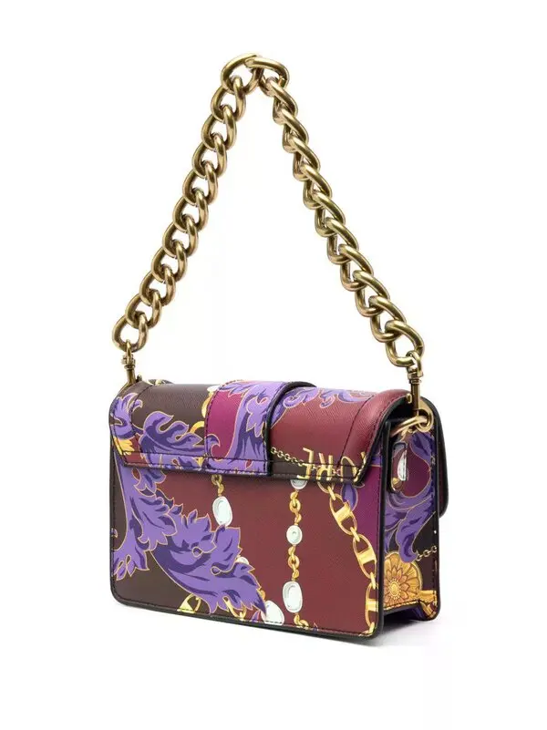 Versace Chain Couture Faux-leather Crossbody Bag