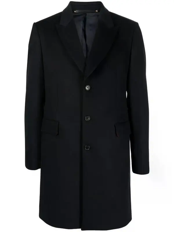 Paul Smith Single-breasted Wool-cashmere Coat