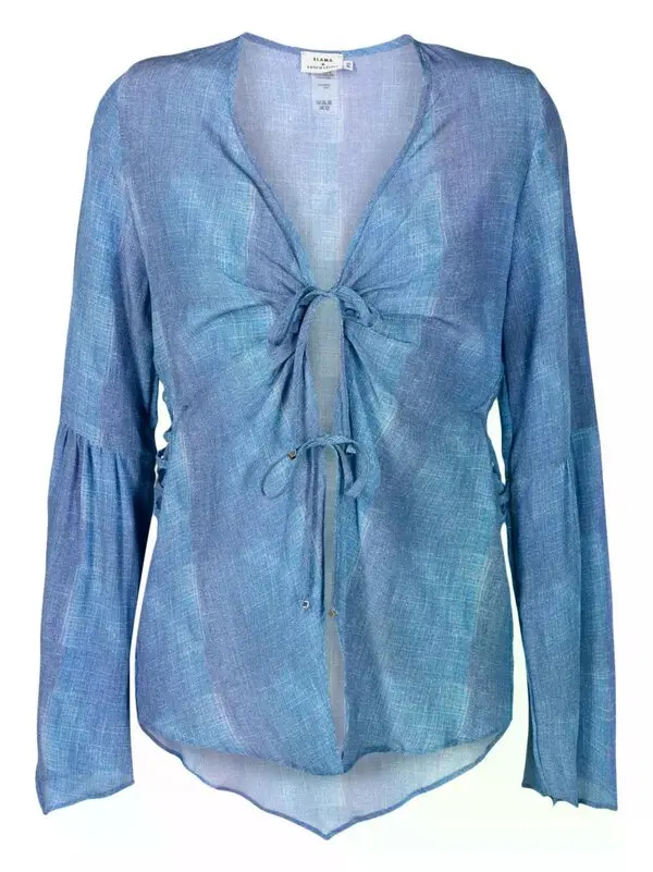 AMIR SLAMA Front-tie Kaftan