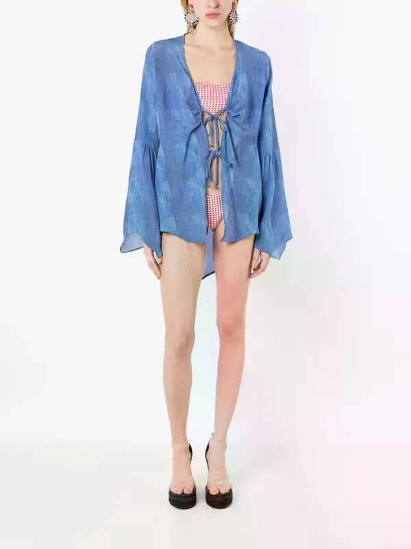 AMIR SLAMA Front-tie Kaftan