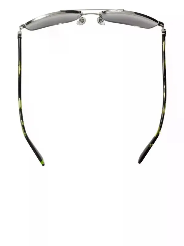Burberry Rectangle-frame Sunglasses - Silver
