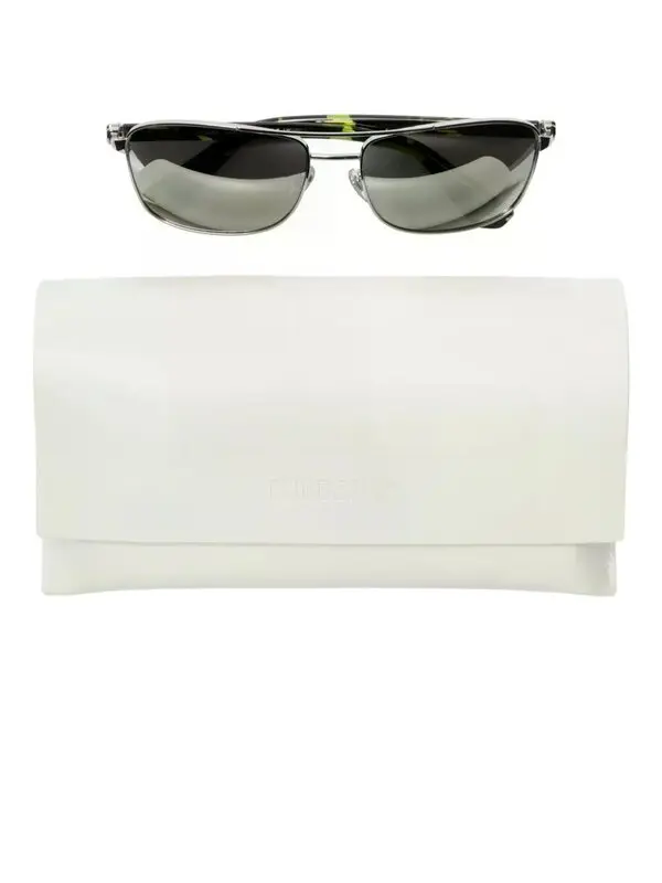 Burberry Rectangle-frame Sunglasses - Silver