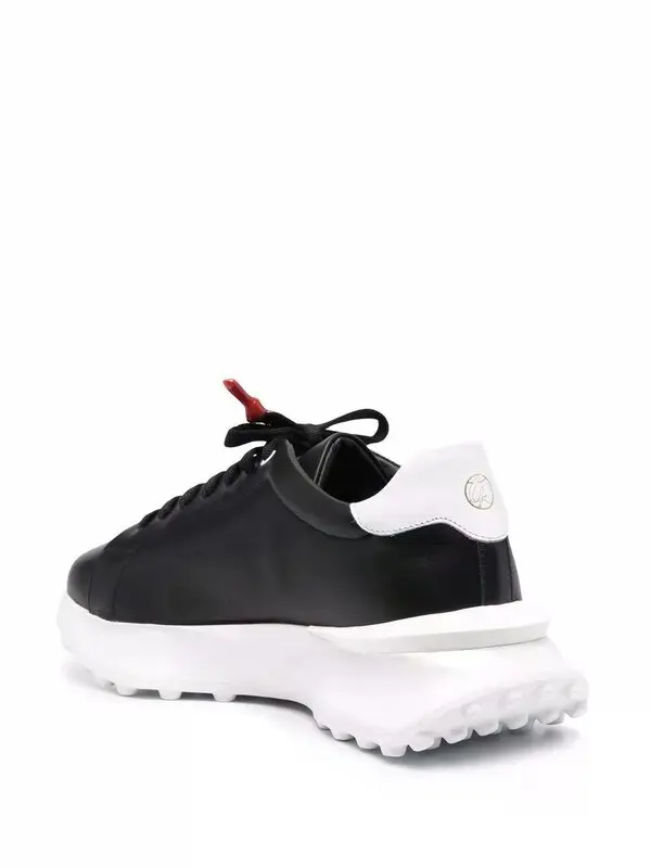 GIULIANO GALIANO Side Logo-print Sneakers - Black