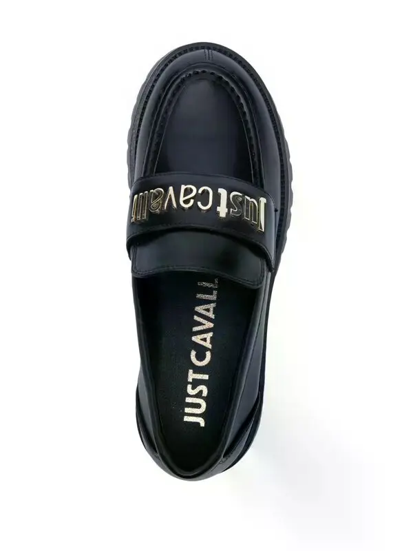 Just Cavalli Logo-plaque Loafers