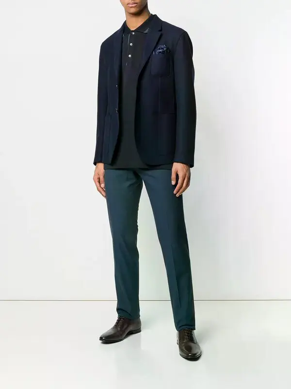 Incotex Classic Tailored Trousers - Blue