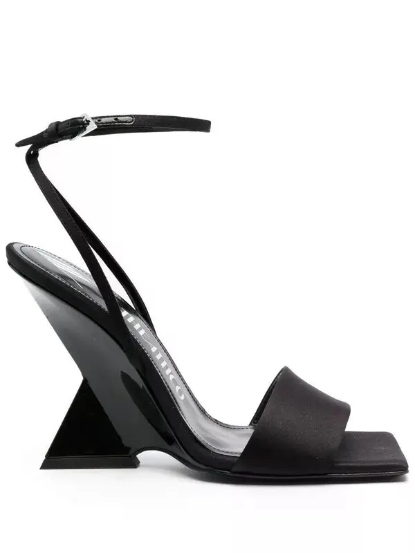 Attico Cheope 105mm Sculpted Heel Sandals