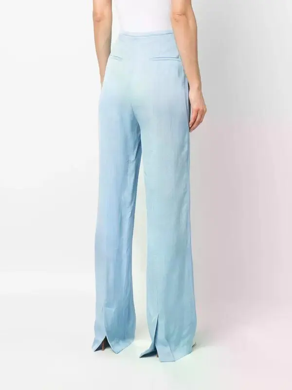 RÓHE Pressed-crease Wide-leg Trousers