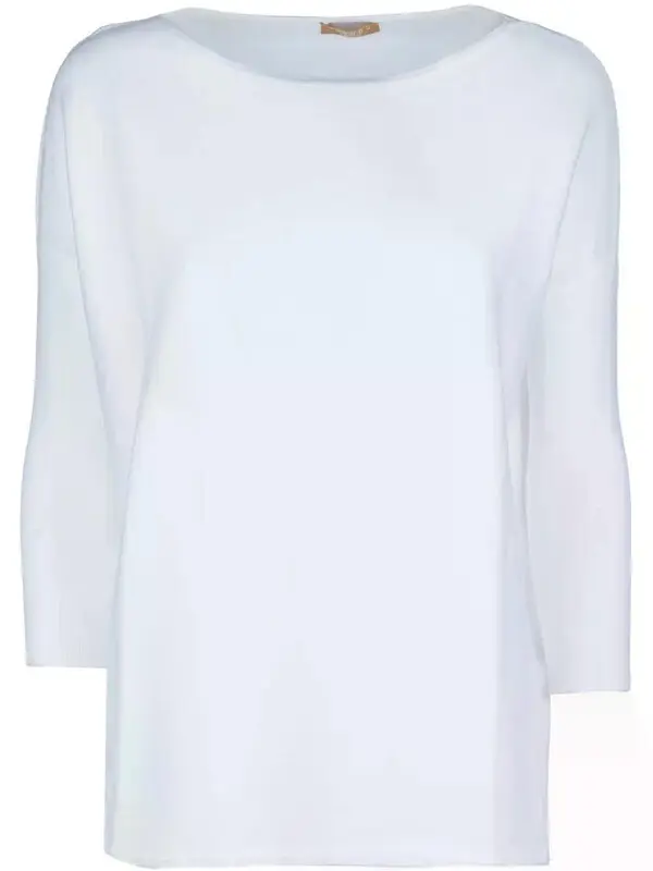 CLOUDS Boat Neck T-shirt