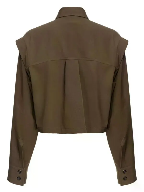 Pinko Fioriera Cropped Shirt