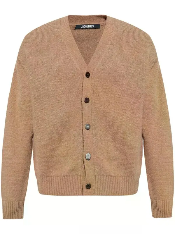 Jacquemus Ribbed-knit Cardigan