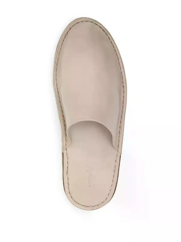 Marsèll Filo Leather Mules - Neutrals