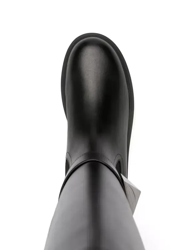 Valentino Garavani One Stud Knee-high Boots