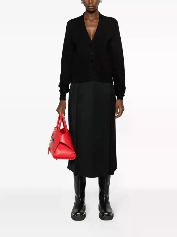 Givenchy 4g Jacquard V-neck Cardigan
