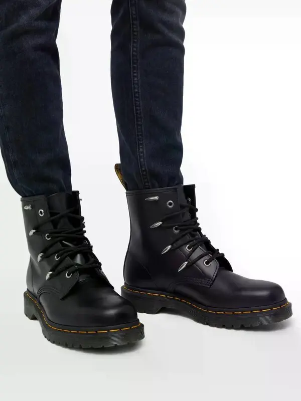 Dr. Martens 1460 Danuibo Leather Boots - Black