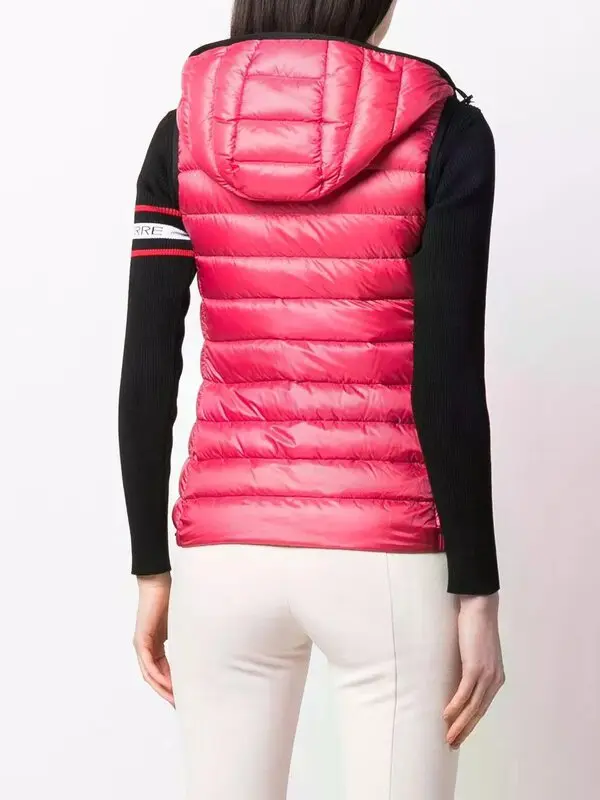 Moncler Glyco Padded Sleeveless Gilet - Pink