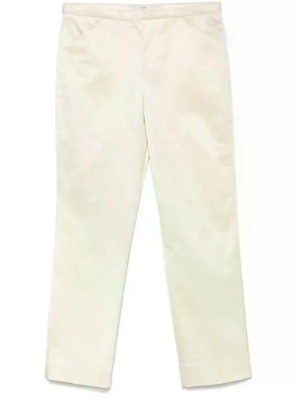 TOTEME Straight-leg Cropped Trousers