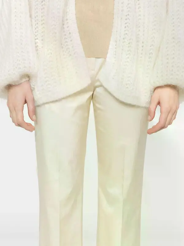 TOTEME Straight-leg Cropped Trousers