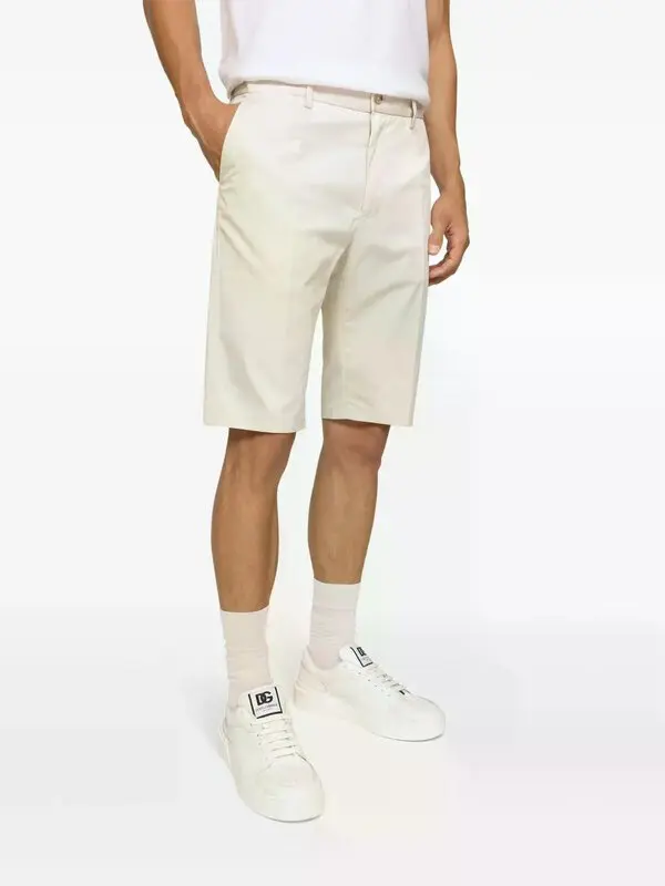 Dolce & Gabbana Stretch-cotton Bermuda Shorts