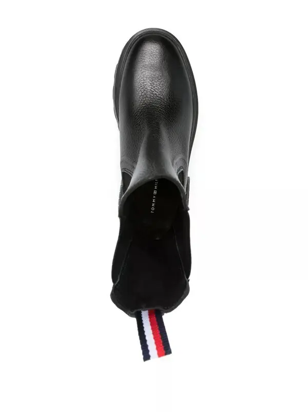 Tommy Hilfiger Leather Ankle Boots